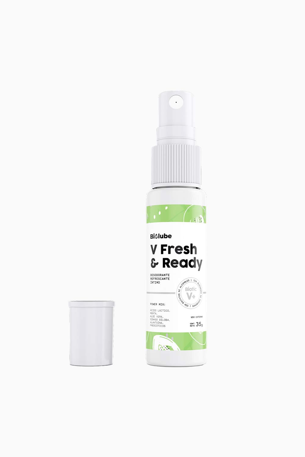 V FRESH & READY | Spray Desodorante Íntimo 35g | Biolube