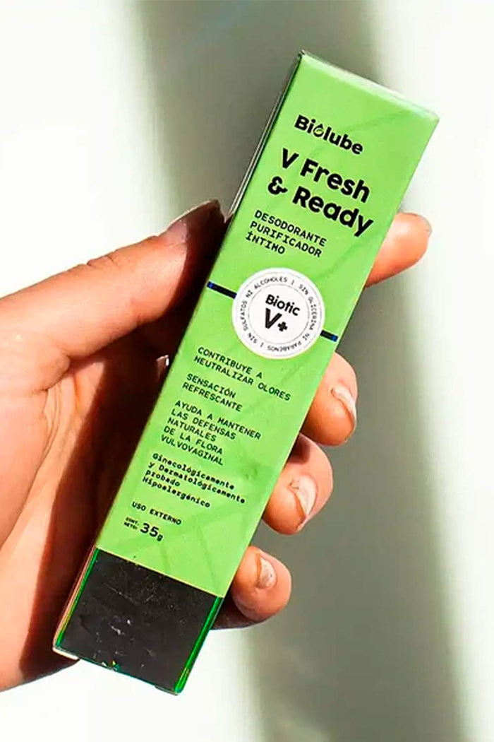 V FRESH & READY | Spray Desodorante Íntimo 35g | Biolube